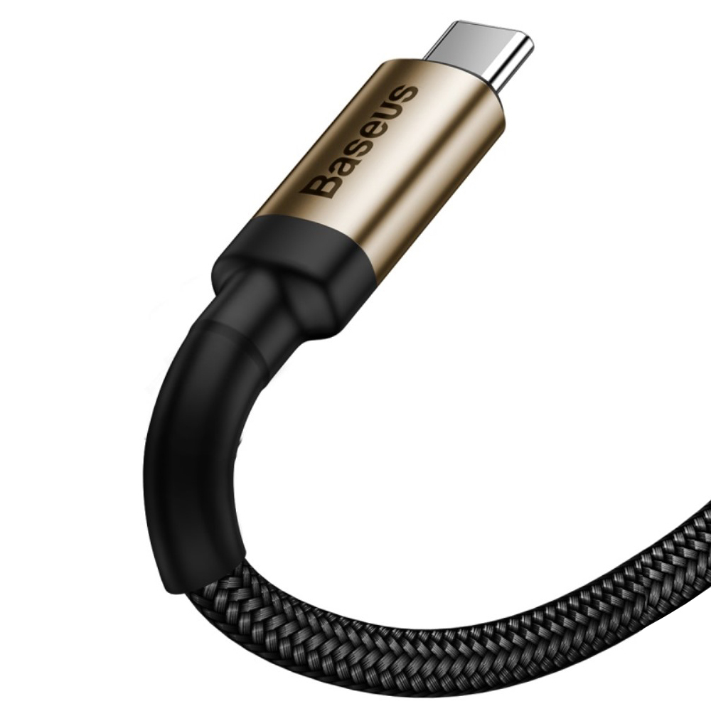Baseus Cafule 100W USB-PD Type-C 3.1 Cable for MacBook Pro (Gold)